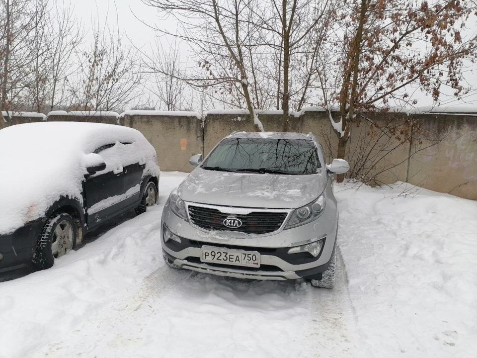 И снова здрасьте — KIA Sportage (3G), 2 л, 2013 года | просто так | DRIVE2