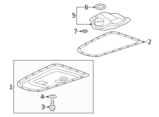 2705A049 Прокладка масляного поддона акпп Mitsubishi | Запчасти на DRIVE2