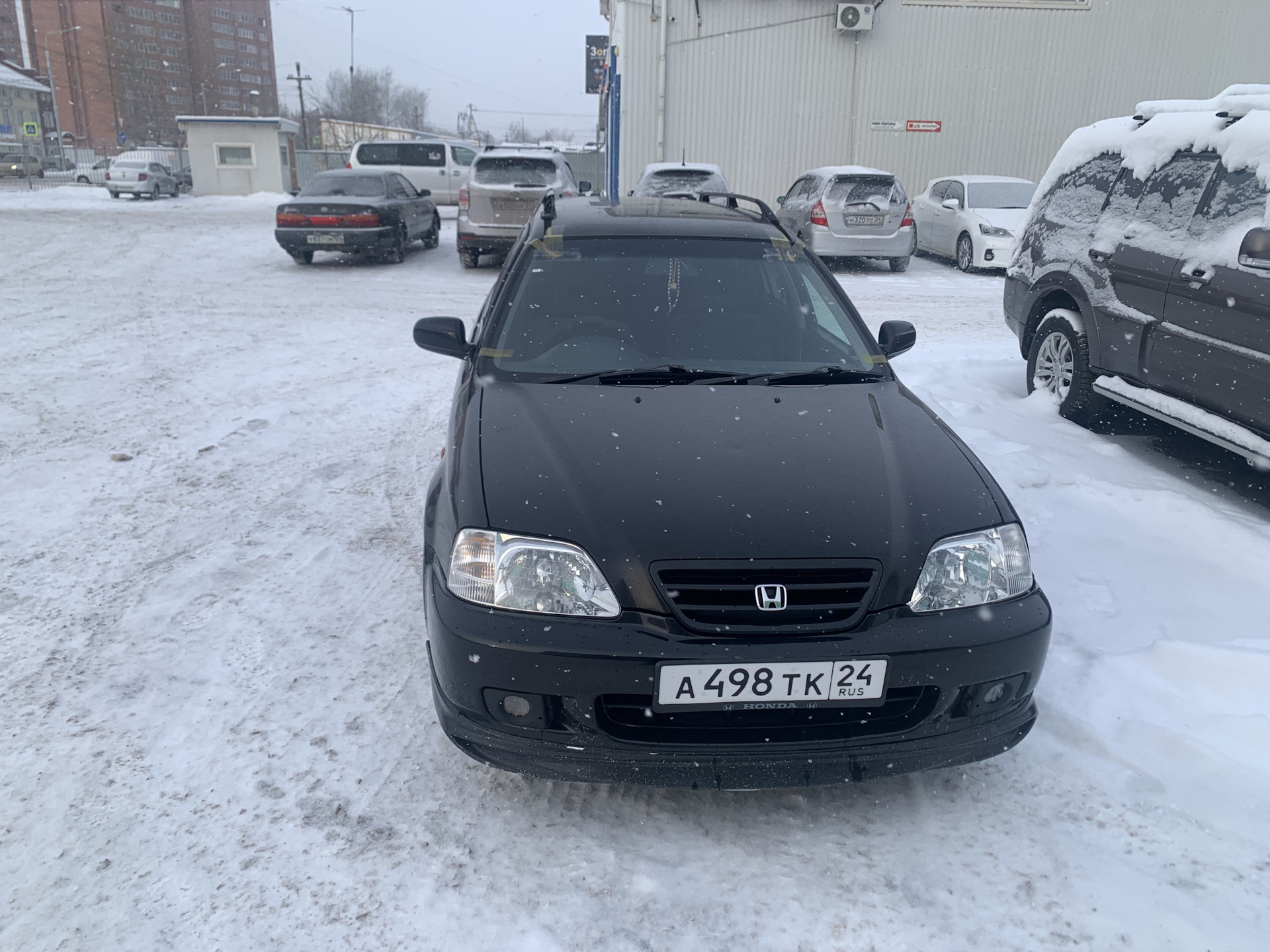 Радость для глаз или замена лобового — Honda Orthia, 2 л, 1997 года ...