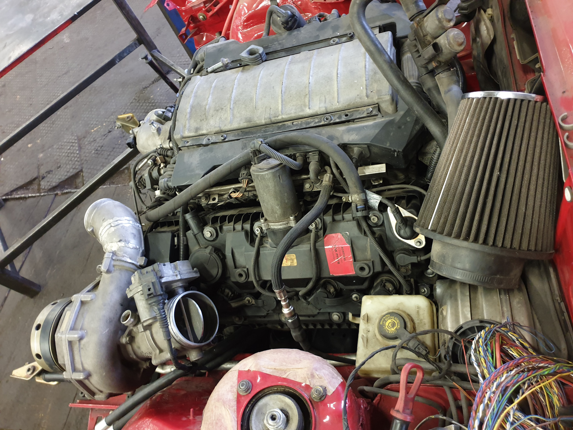 Итак, накинул новый мотор 500лс n62b44 Supercharger — BMW 5 series (E34 ...