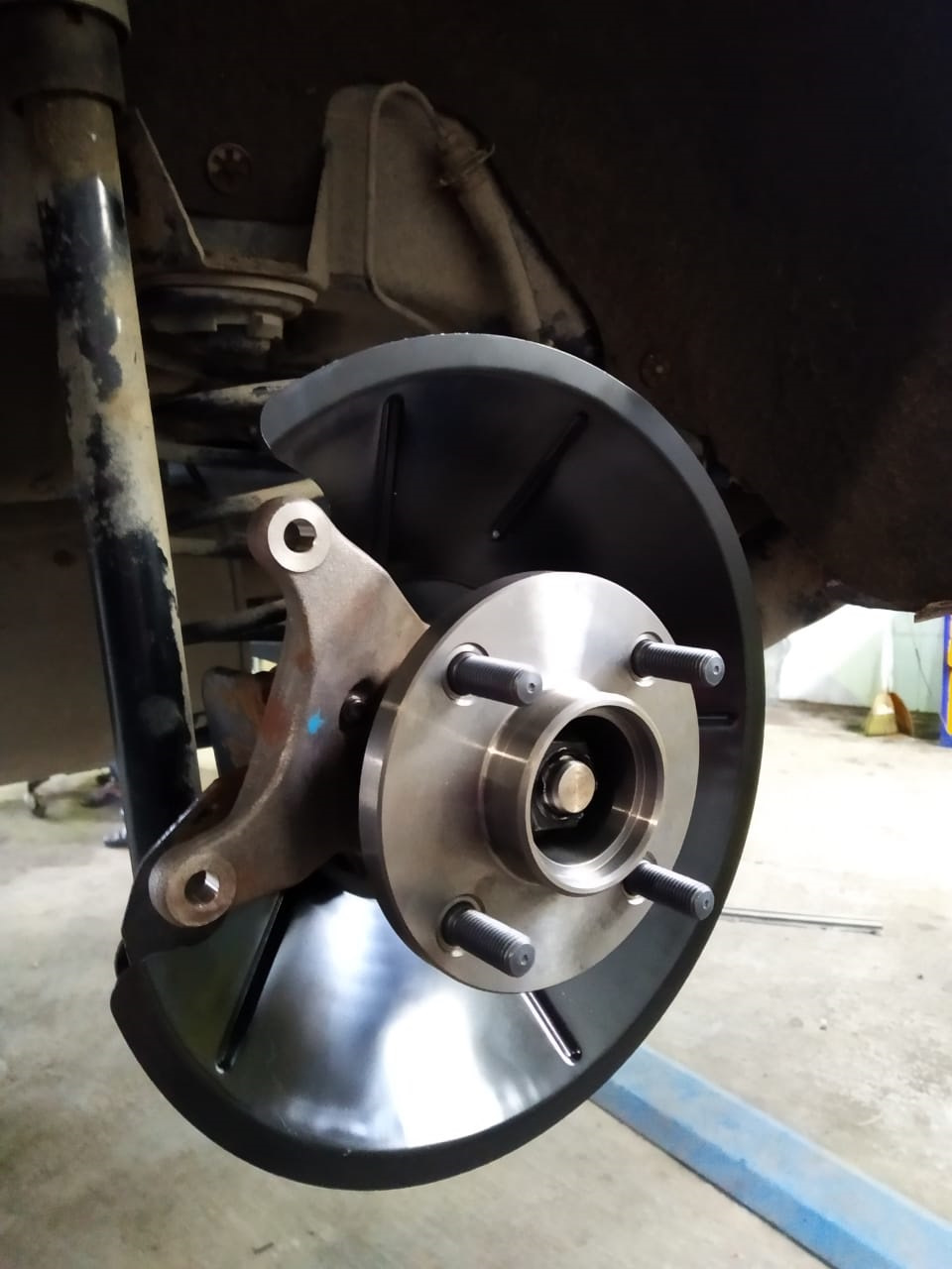 Задний дисковый тормоз Ford Fiesta — Ford Fiesta (Mk V), 1,4 л, 2007 ...