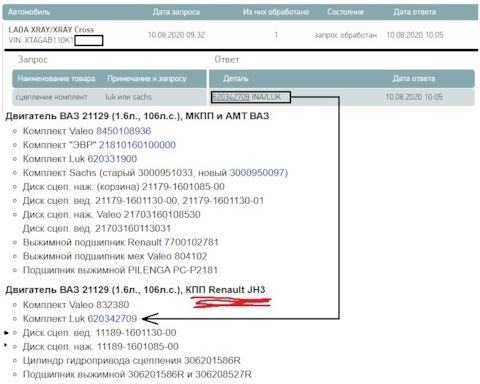 620342709 Комплект сцепления LUK | Запчасти на DRIVE2