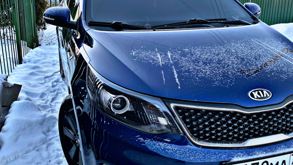 KIA Rio (3G) 1.6 бензиновый 2016 | Rio dark blue на DRIVE2