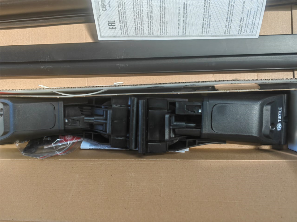 ️Запись № 6️⃣0️⃣📕Установил поперечины Turtle Tourmaline V2 (код ...