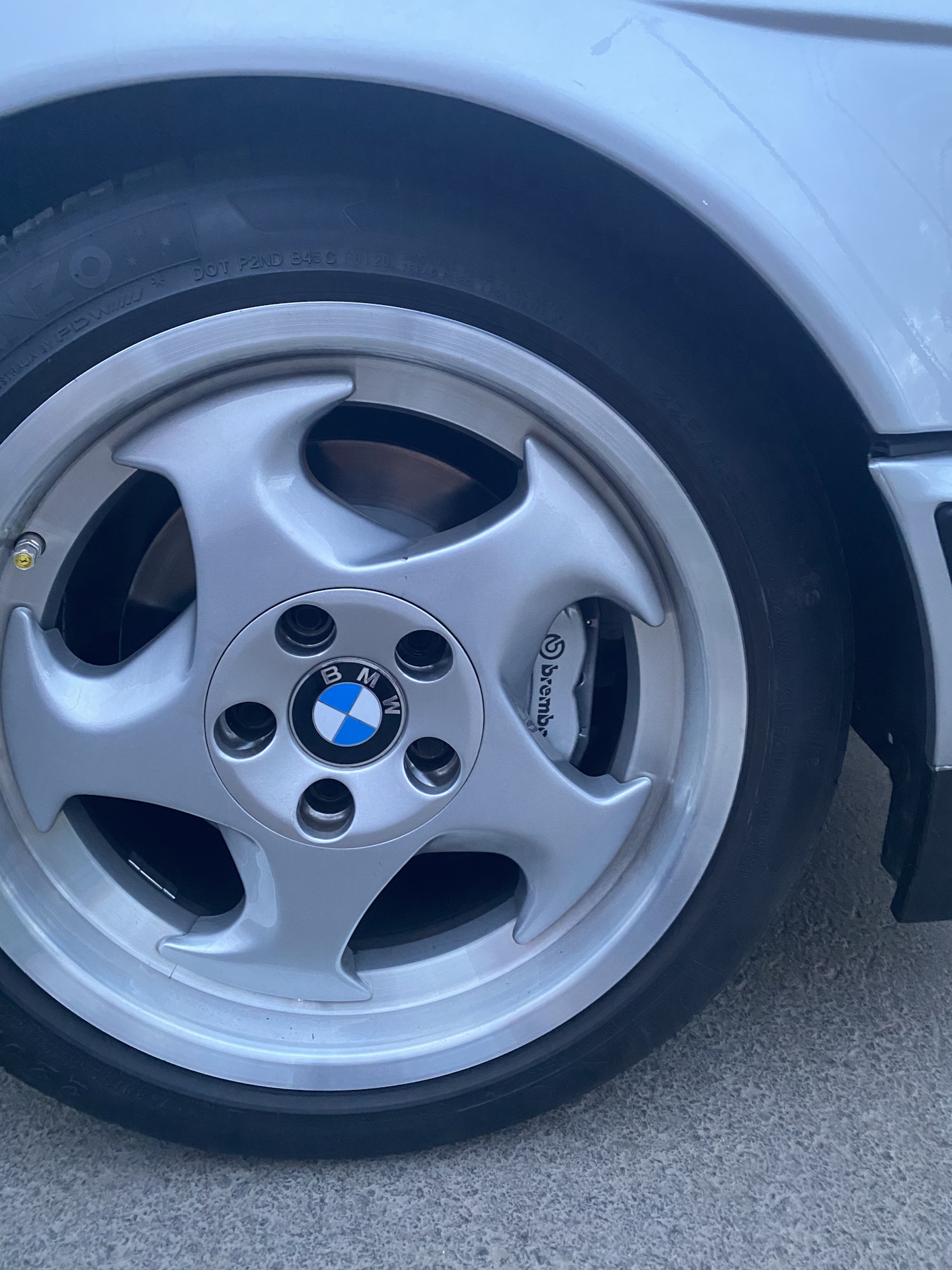Биг брейк кит)) тобишь тормоза от е38 — BMW 5 series (E34), 2,5 л ...