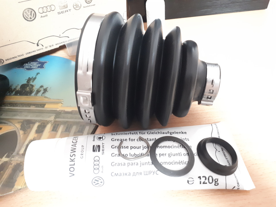 1K0498203 Пыльник ШPУCа с монтажными VAG | Запчасти на DRIVE2