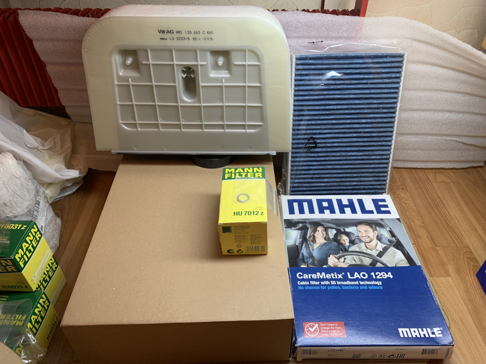 (резерв) Фильтры 3.0TDI Audi Q7 4M / Q8 / Touareg CR7 на Audi Q8, Audi ...