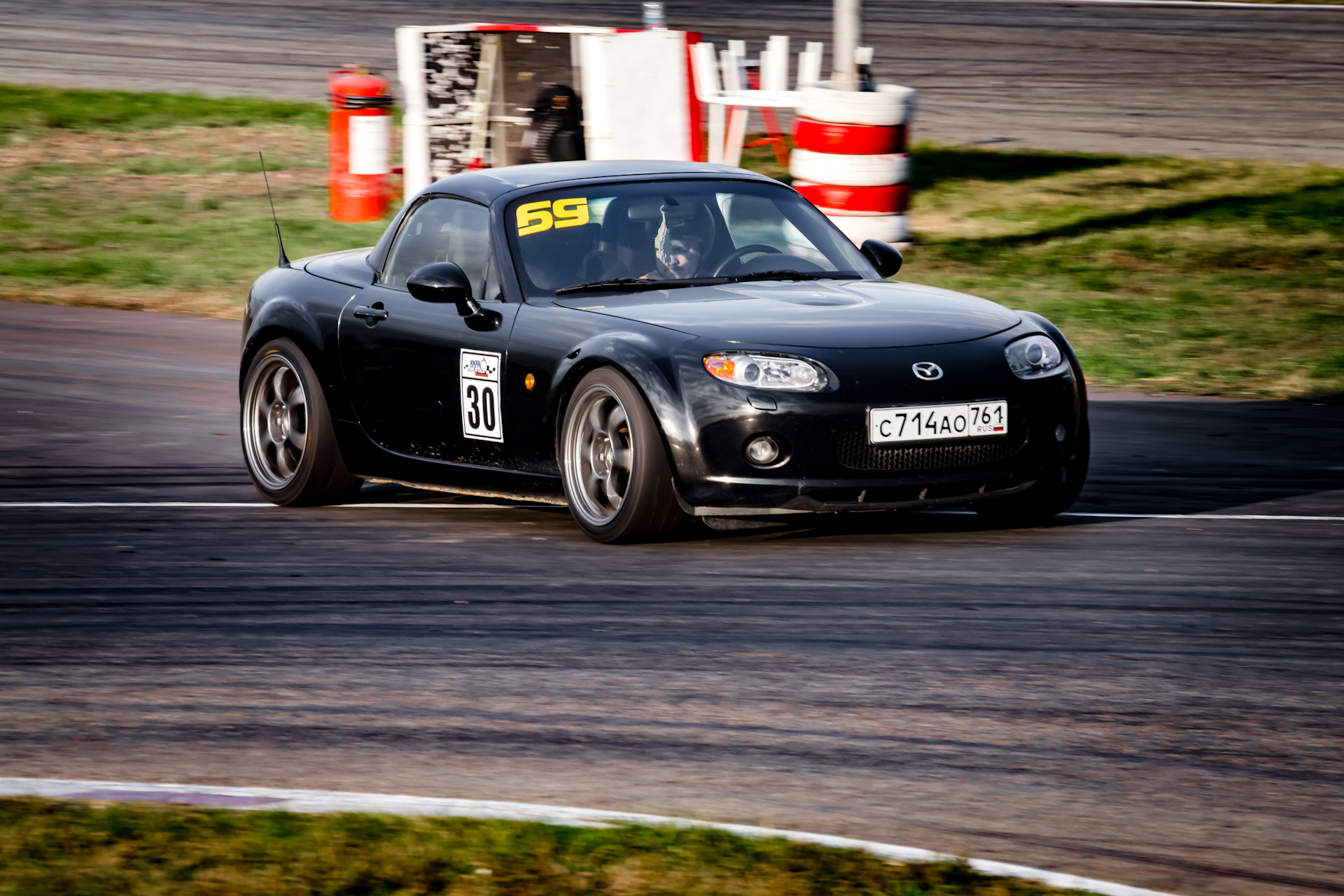3 этап чемпионата по Time Attack ККФА 10.10.2021 — Mazda MX-5 (NC), 2 л, 2007 года ...