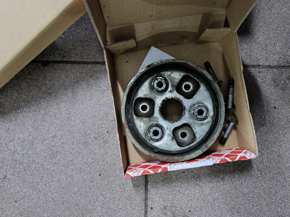 #24. Замена муфты карданного вала ч.2. Febi. — Volkswagen Tiguan (1G ...