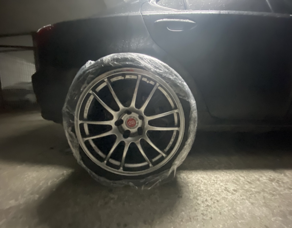 Кованые диски с новой резиной(продано) — Lexus IS II, 2,5 л, 2006 года ...