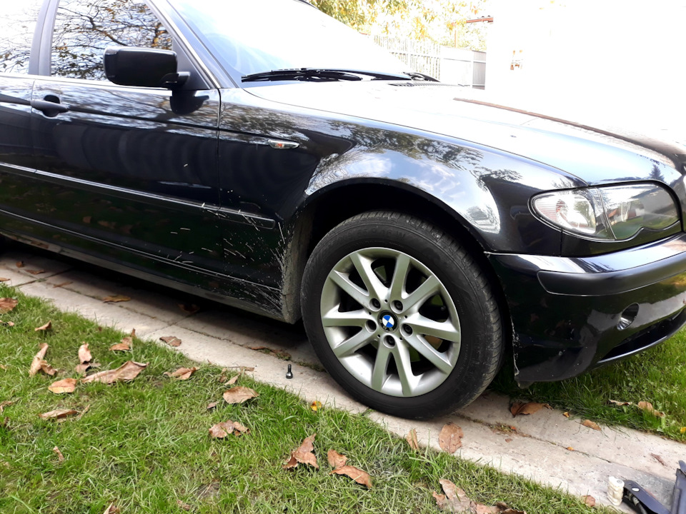 Обуваем на E46 Touring диски стиль 242 R16 ET20 J7 — BMW 3 series (E46), 2 л, 2004 года ...