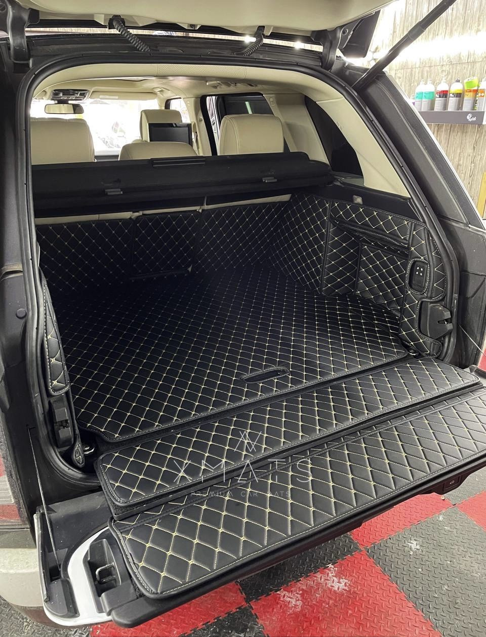 Коврики из экокожи в багажник для Land Rover Range Rover L405. 3D ...