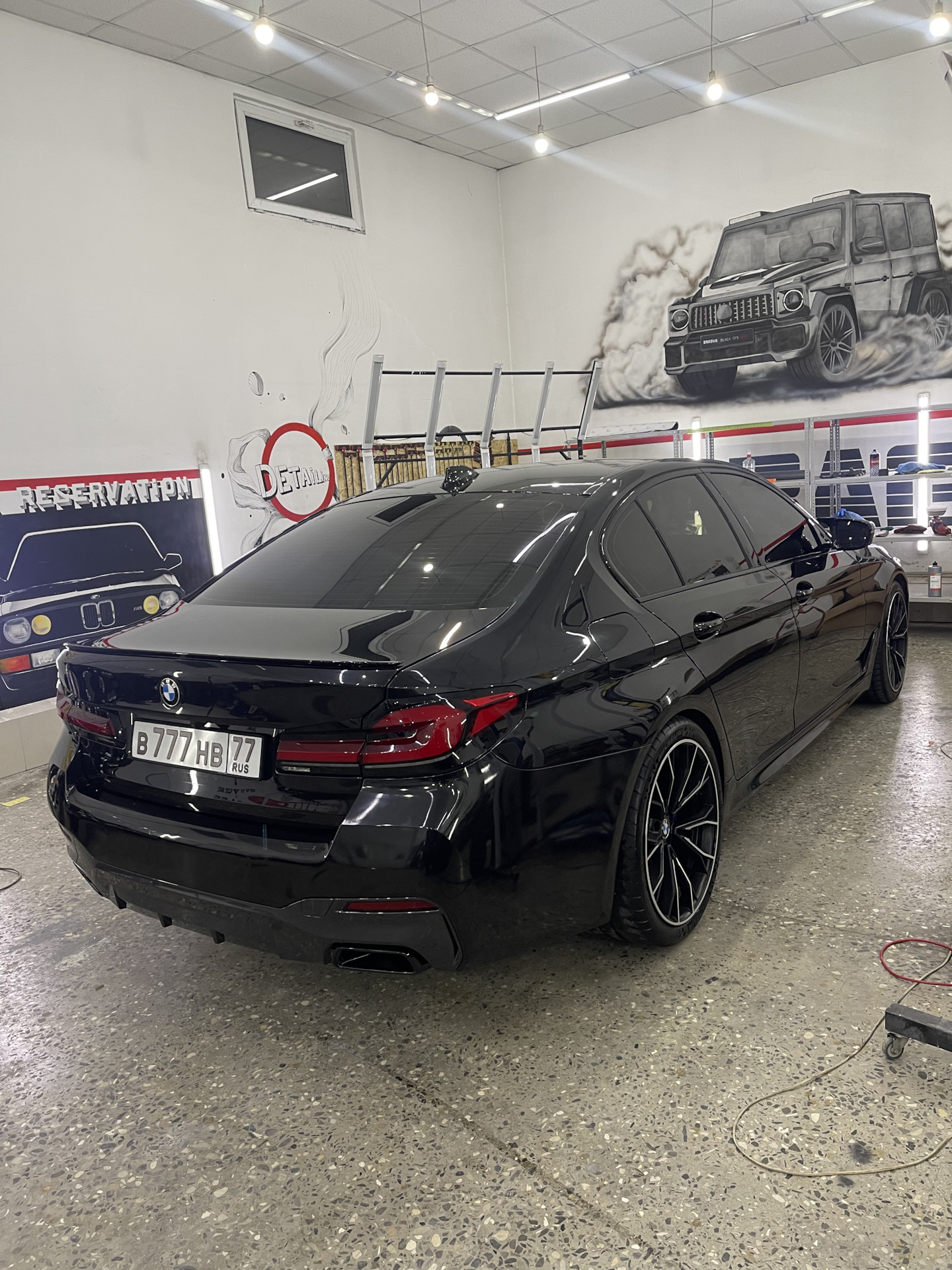 Фонари LCI и спойлер — BMW 5 series (G30), 2 л, 2019 года | стайлинг ...