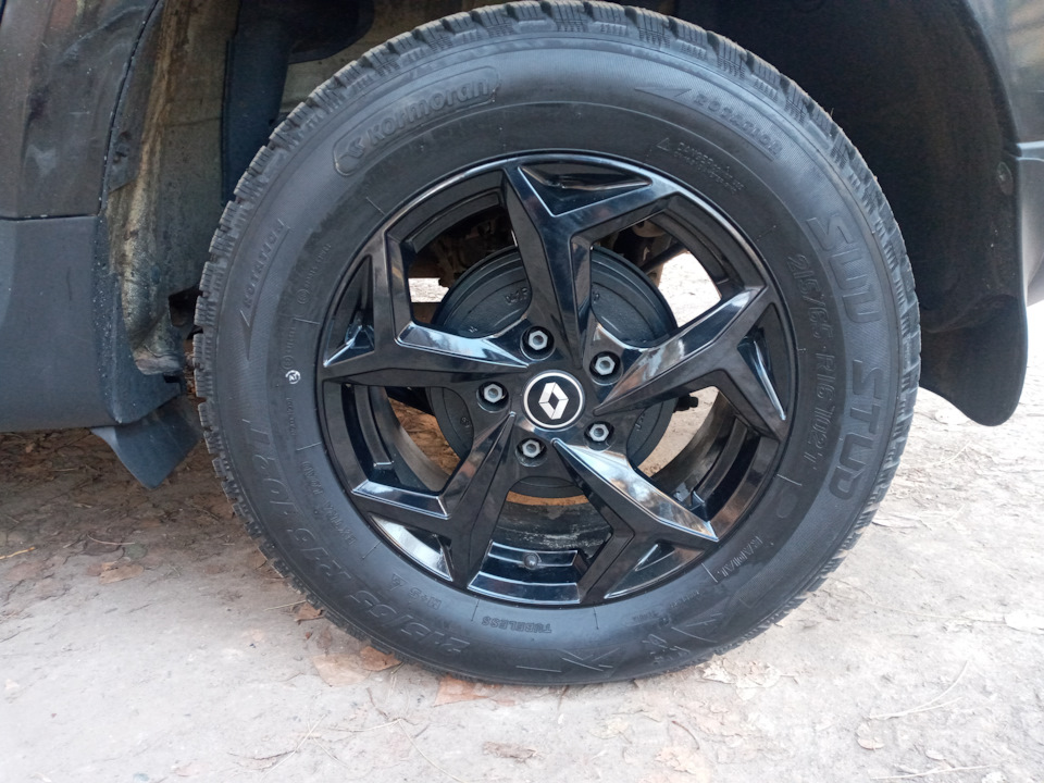 Корморан SUV STUD — Renault Duster (1G), 2 л, 2013 года | шины | DRIVE2