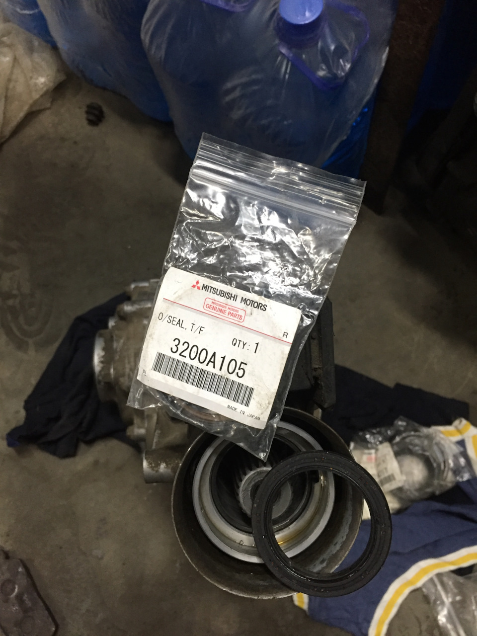 3200A105 Сальник привода 41.2X58.2X7 Mitsubishi | Запчасти на DRIVE2