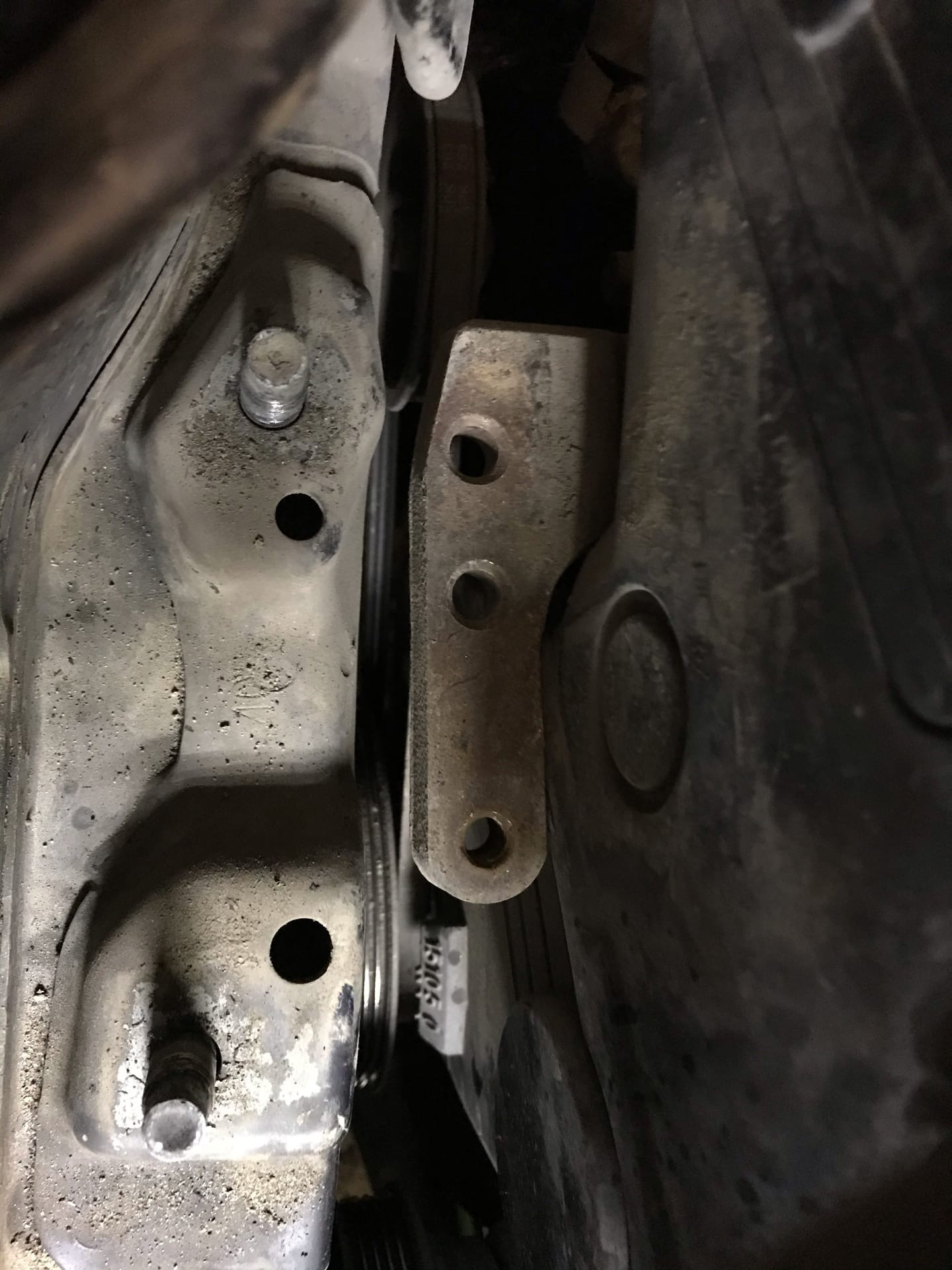 Гелевая подушка двигателя от Toyota ST202 (3s-fe) на Toyota SV-30 (4s ...