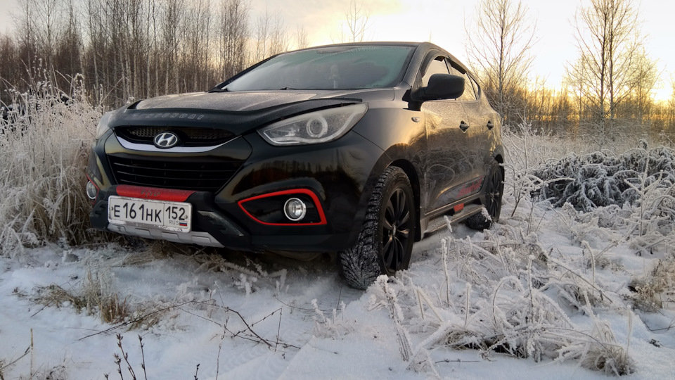 с 1 апреля — Hyundai ix35, 2 л, 2013 года | аксессуары | DRIVE2
