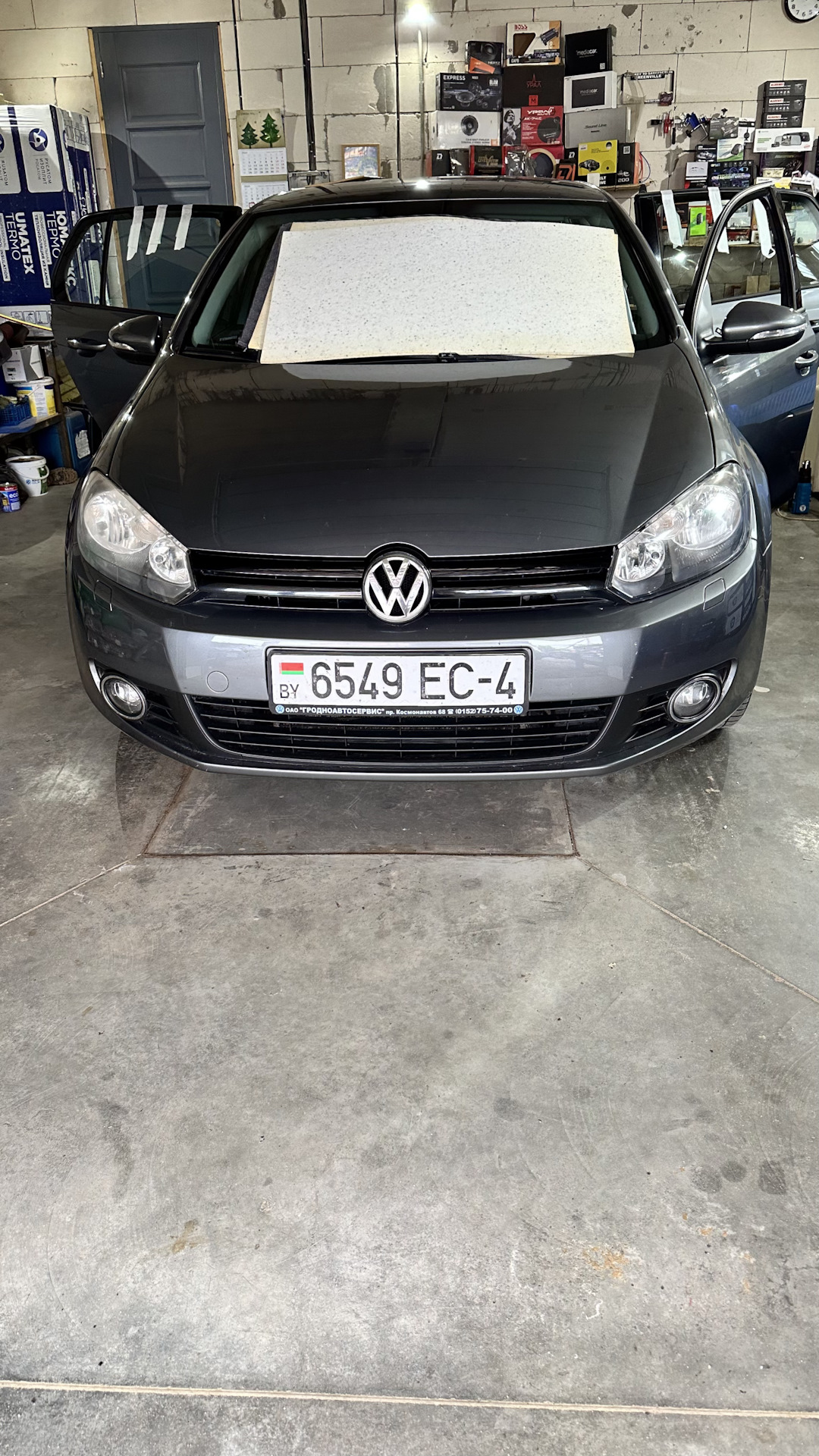 Звука много не бывает! Blam Relax в передние двери. — Volkswagen Golf Mk6, 1,6 л, 2010 года ...