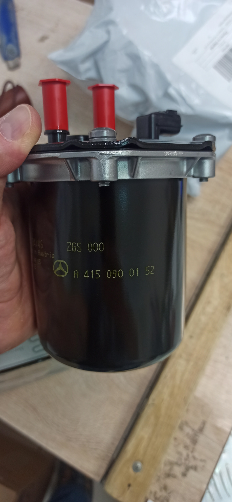 A4150900152 Фильтр топливный Mercedes | Запчасти на DRIVE2