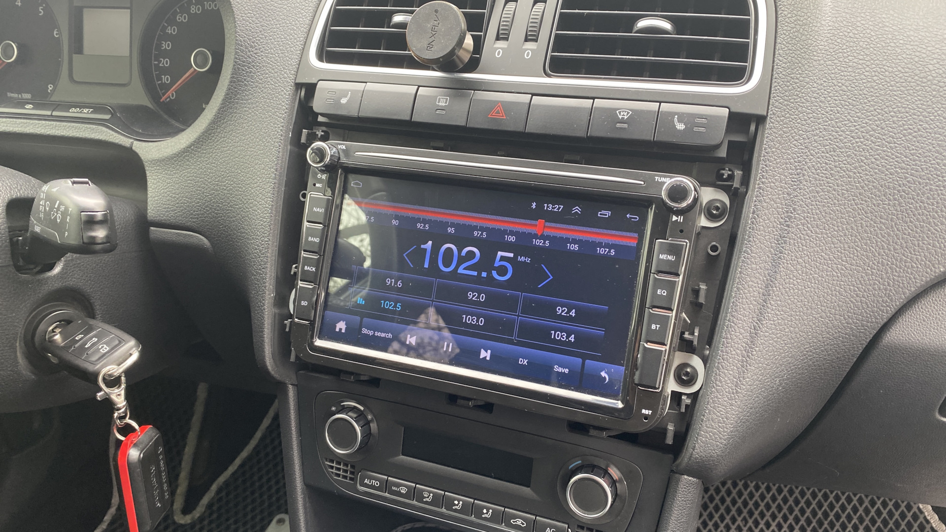 Установка RCD360 pro #20 — Volkswagen Polo Sedan, 1,6 л, 2012 года ...