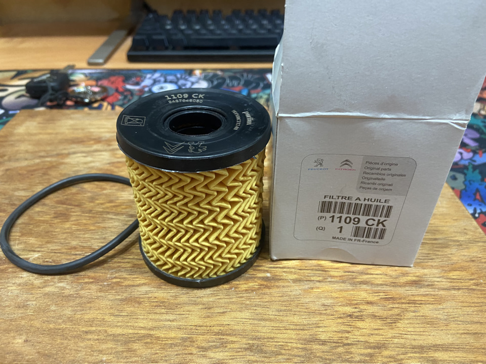 1109CK Фильтр масляный Peugeot Citroen | Запчасти на DRIVE2