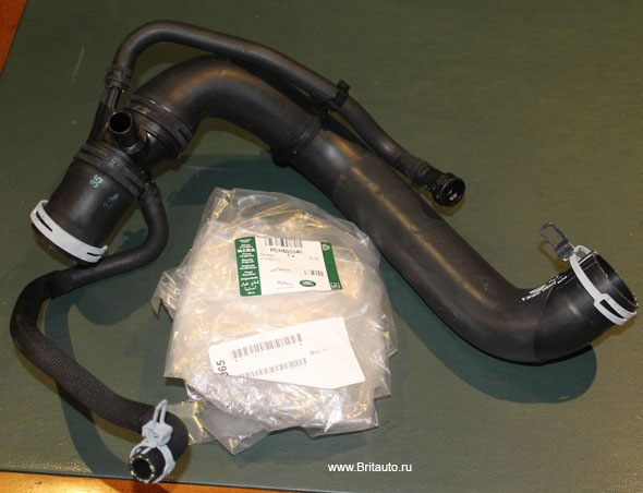 Патрубок радиатора — БАБАХ — Land Rover Range Rover Sport (1G), 3,6 л ...