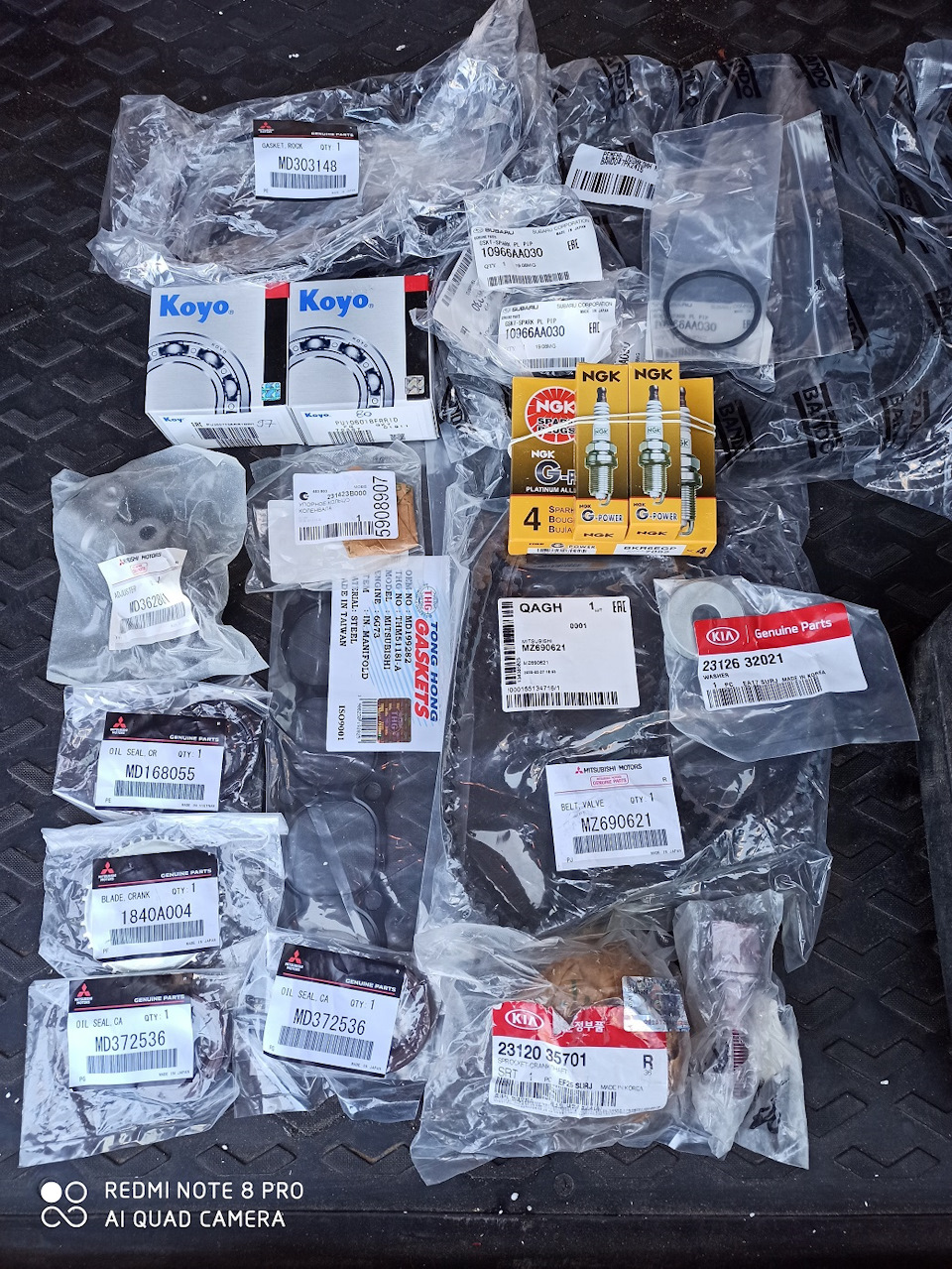 Готовлюсь к замене ГРМ. Прикупился. — Mitsubishi Pajero (4G), 3 л, 2010 ...