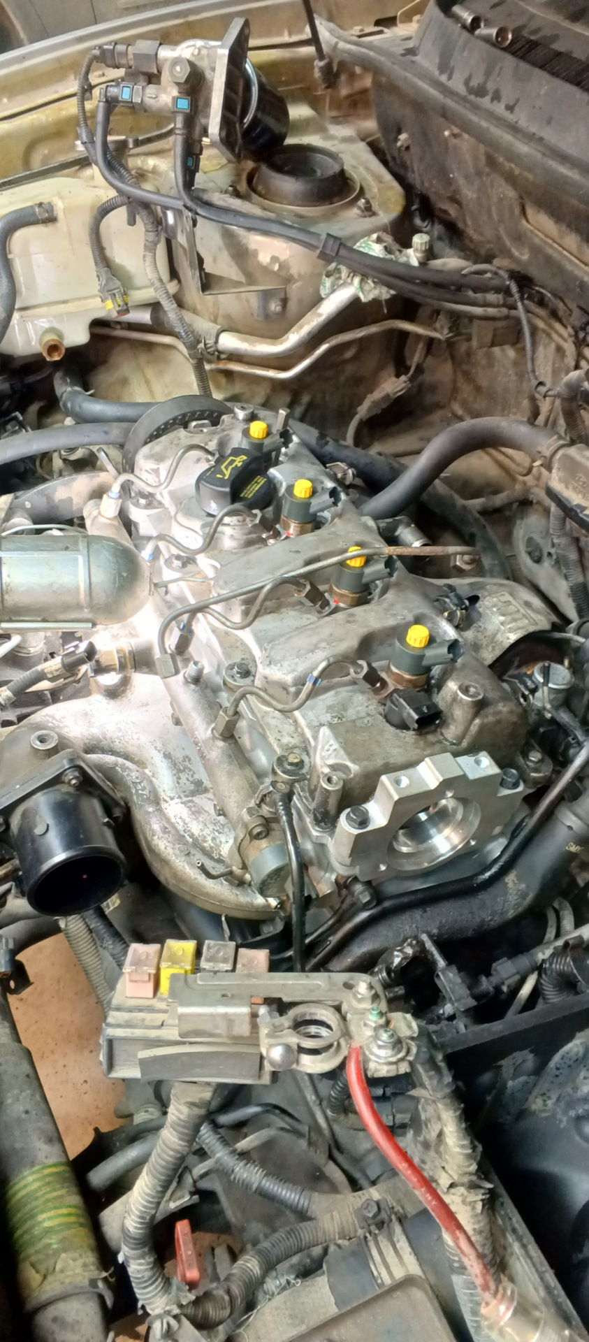 Вот и приехали… D4EA Замена головы Часть 4 — Hyundai Santa Fe (1G), 2 л, 2008 года | поломка ...