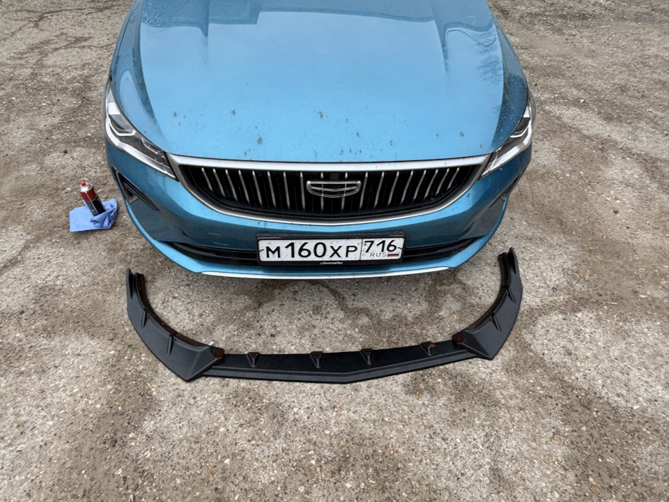 Установка сплиттера Geely Emgrand ss11 — Geely Emgrand, 1,5 л, 2023 ...