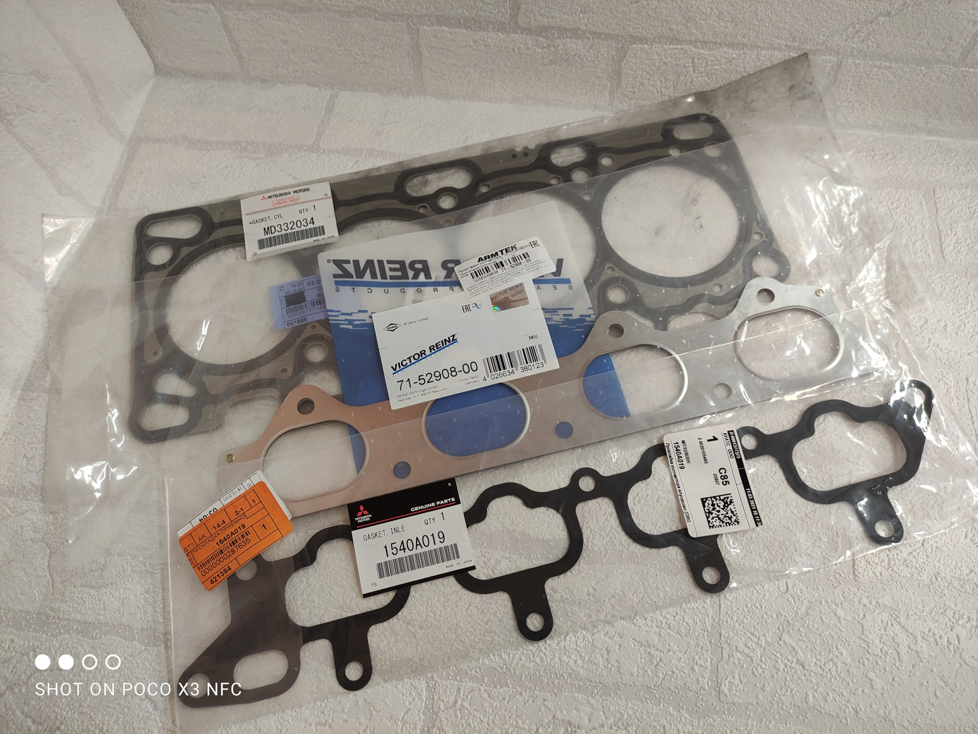 Пришли запчасти для двигателя — Mitsubishi Eclipse (3G), 2,4 л, 2003 ...