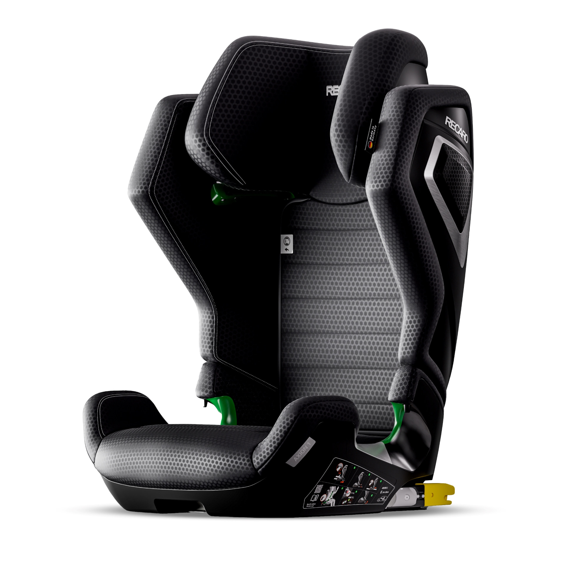 RECARO AXION 1 Fresh Black для детей от 3 до 12 лет — RECARO Kids на DRIVE2
