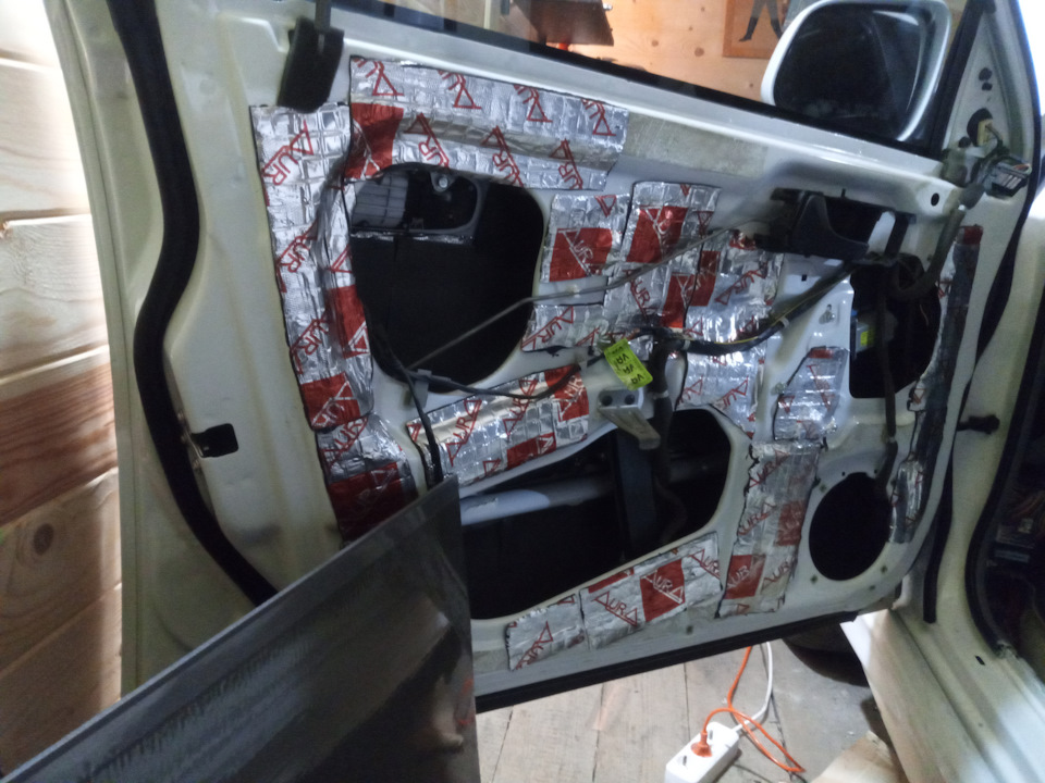 Шумоизоляция и Установка автозвука ч.1 — Chevrolet Lacetti Sedan, 1,4 л ...