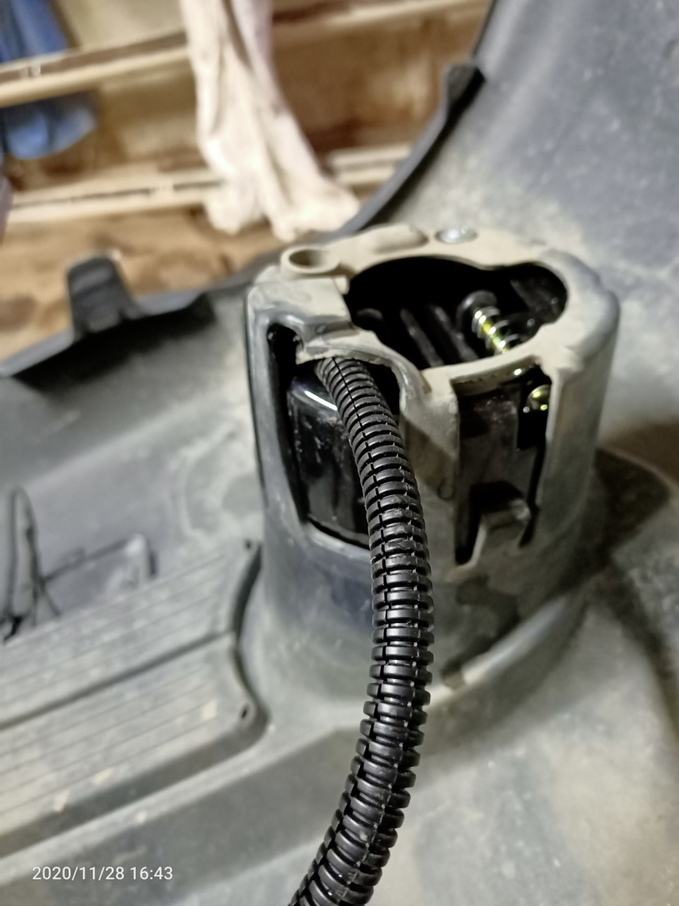 Установка LED ПТФ Альмера G15 — Nissan Almera V (G11/15), 1,6 л, 2014 ...