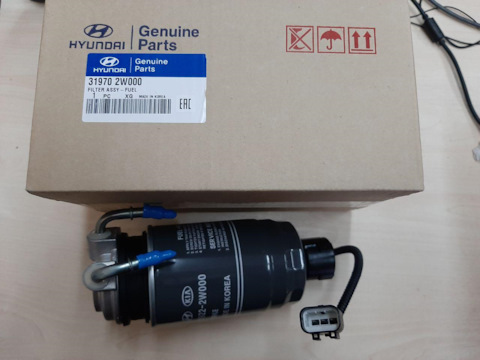 319702W000 Топливный фильтр двигателя KIA HYUNDAI | Запчасти на DRIVE2