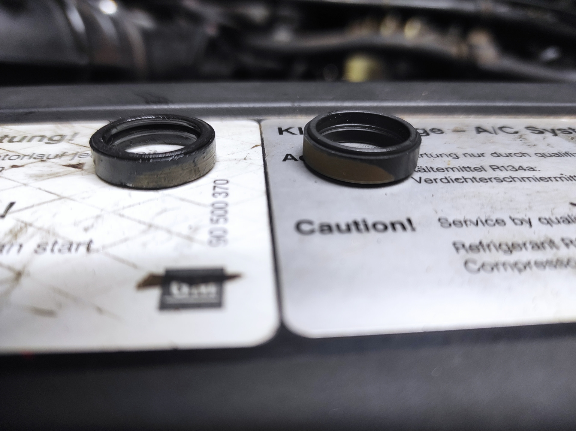 Замена уплотнительных колец траверсов — Opel Omega B, 2,2 л, 2002 года ...