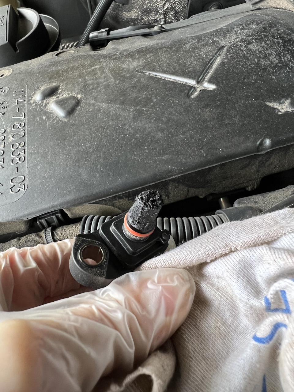 Recall + течь из под клапанной крышки — BMW 3 series (F30), 2 л, 2015 ...