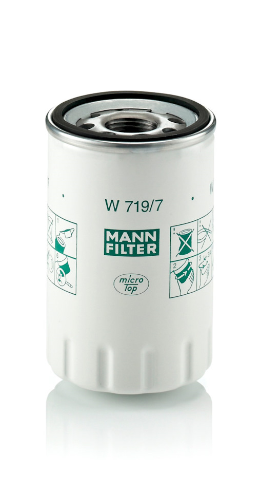 W7197 Масляный фильтр MANN FILTER | Запчасти на DRIVE2