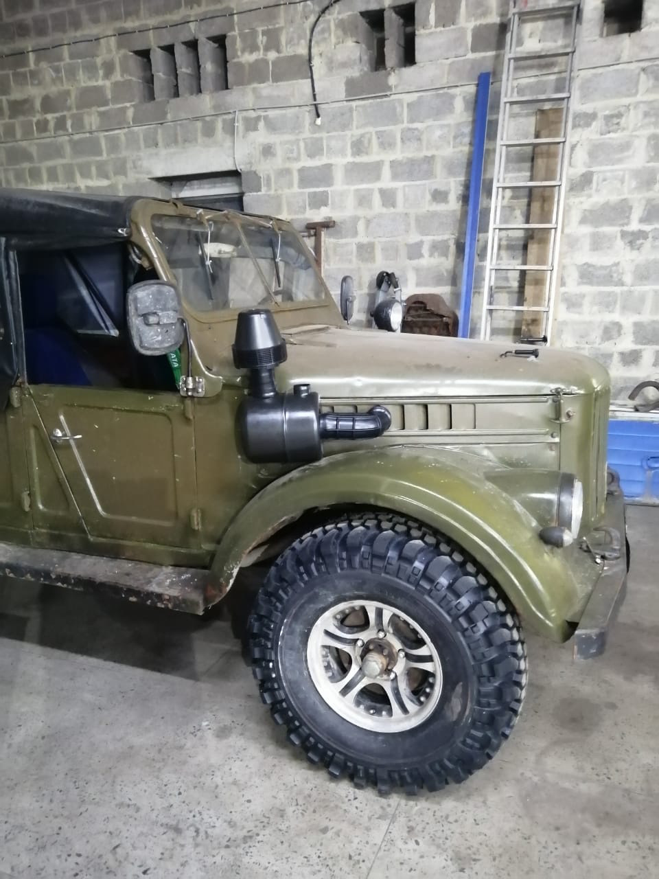 Шноркель (черновой вариант) — ГАЗ 69A, 2,4 л, 1970 года | другое | DRIVE2