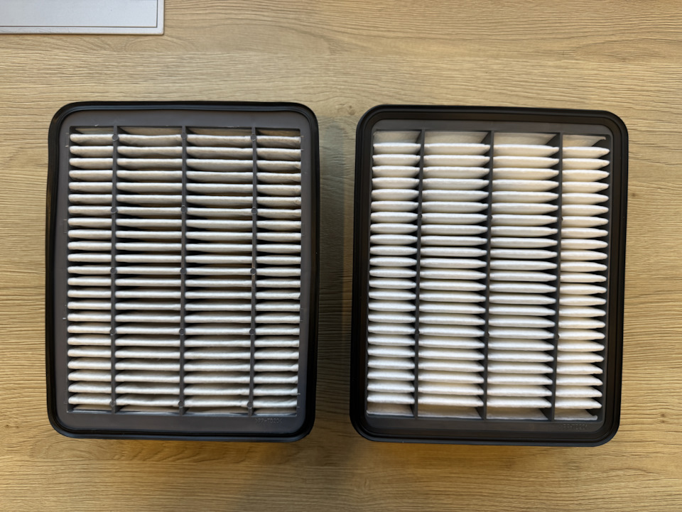 Воздушный фильтр 17801-11130 оригинал и подделка — Toyota Land Cruiser ...