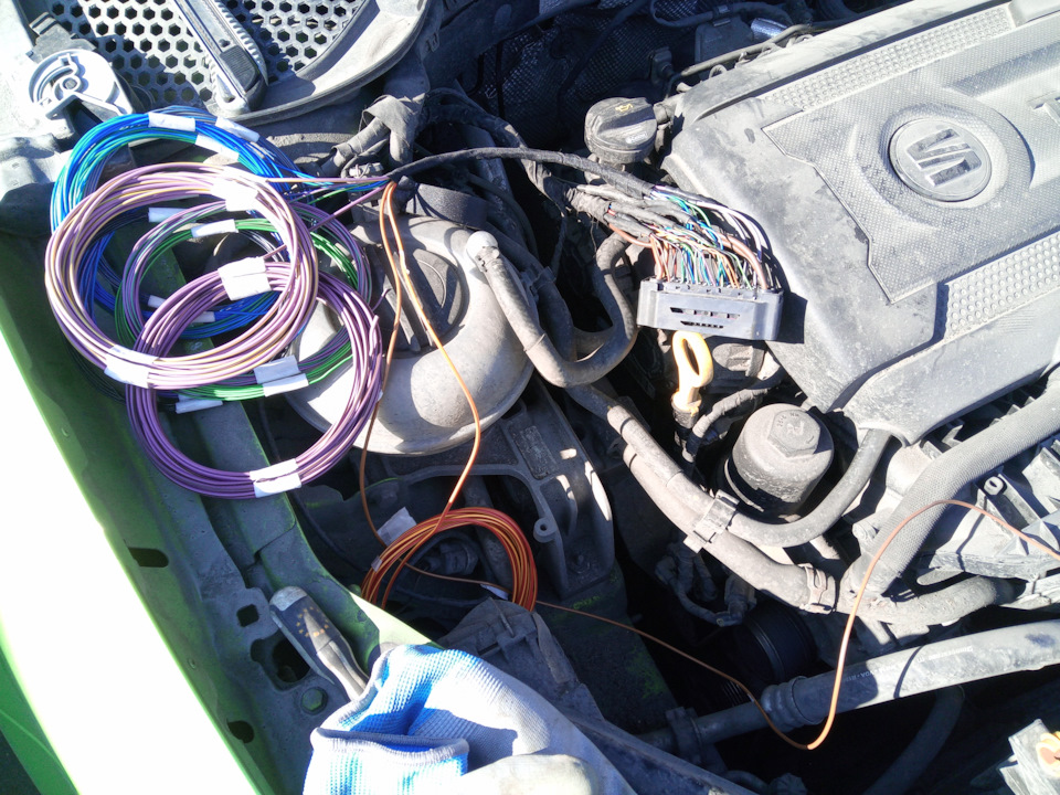 Подготовка к EPB и подключение консоли FL — SEAT Leon FR (Mk3), 1,8 л ...