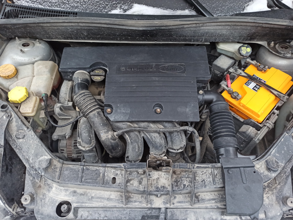 Патрубок воздухозабора от Mazda 2 (DY) — Ford Fusion, 1,6 л, 2007 года ...