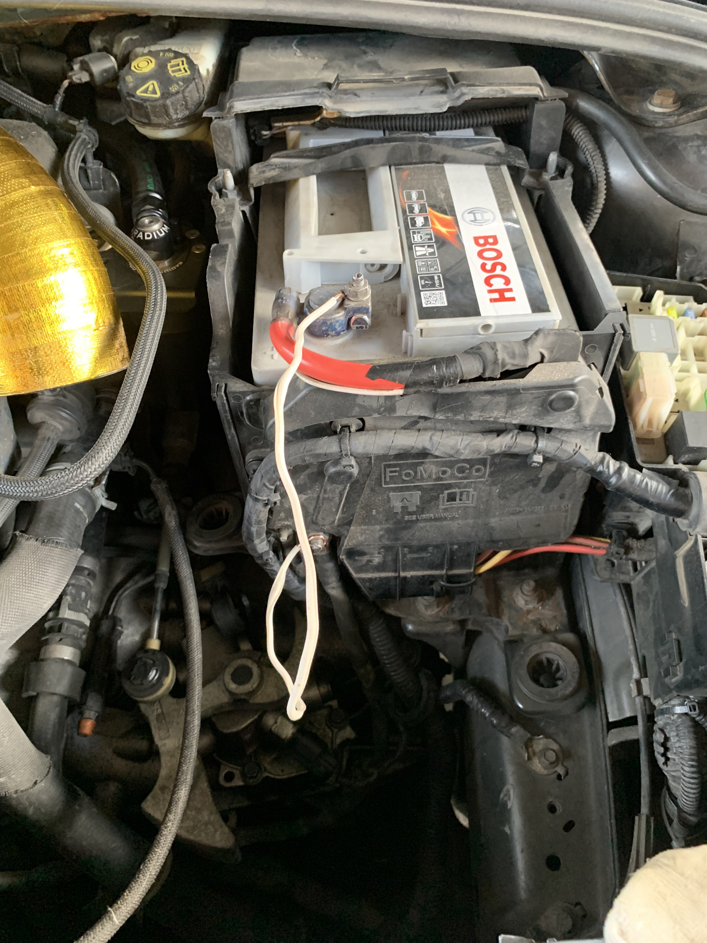 Ошибка P06E9, замена стартера — Ford Focus Wagon III, 2 л, 2017 года ...