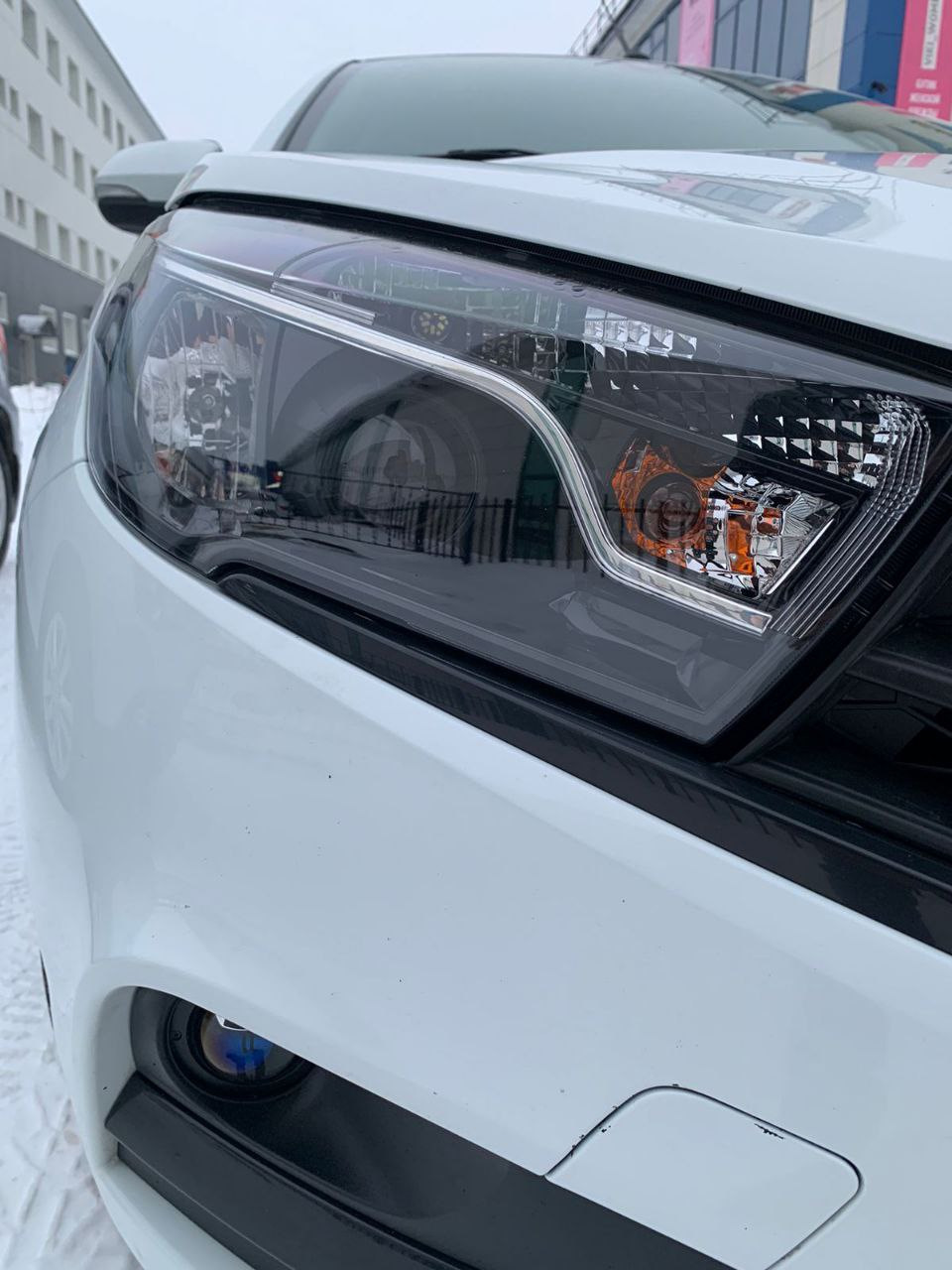 Светодиодные модули в фары — Lada Vesta (1G), 1,6 л, 2019 года | тюнинг ...