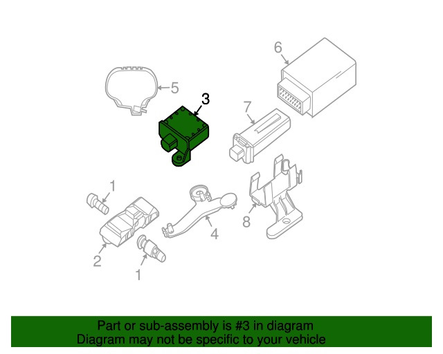 36236771042 Триггерный передатчик RDC BMW | Запчасти на DRIVE2
