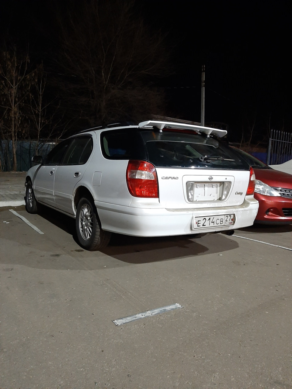 Спойлер — Nissan Cefiro Wagon, 2 л, 1997 года | стайлинг | DRIVE2