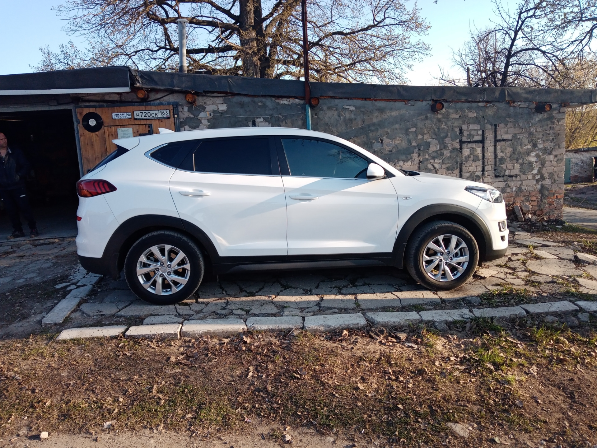 Выезд после зимы — Hyundai Tucson (TL), 2 л, 2019 года | просто так ...