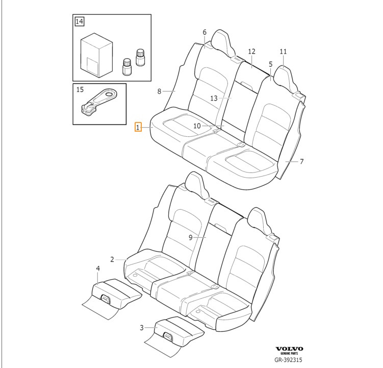 [upd. номер нашёл] Номер крышки заднего подголовника XC70 — Volvo XC70 ...