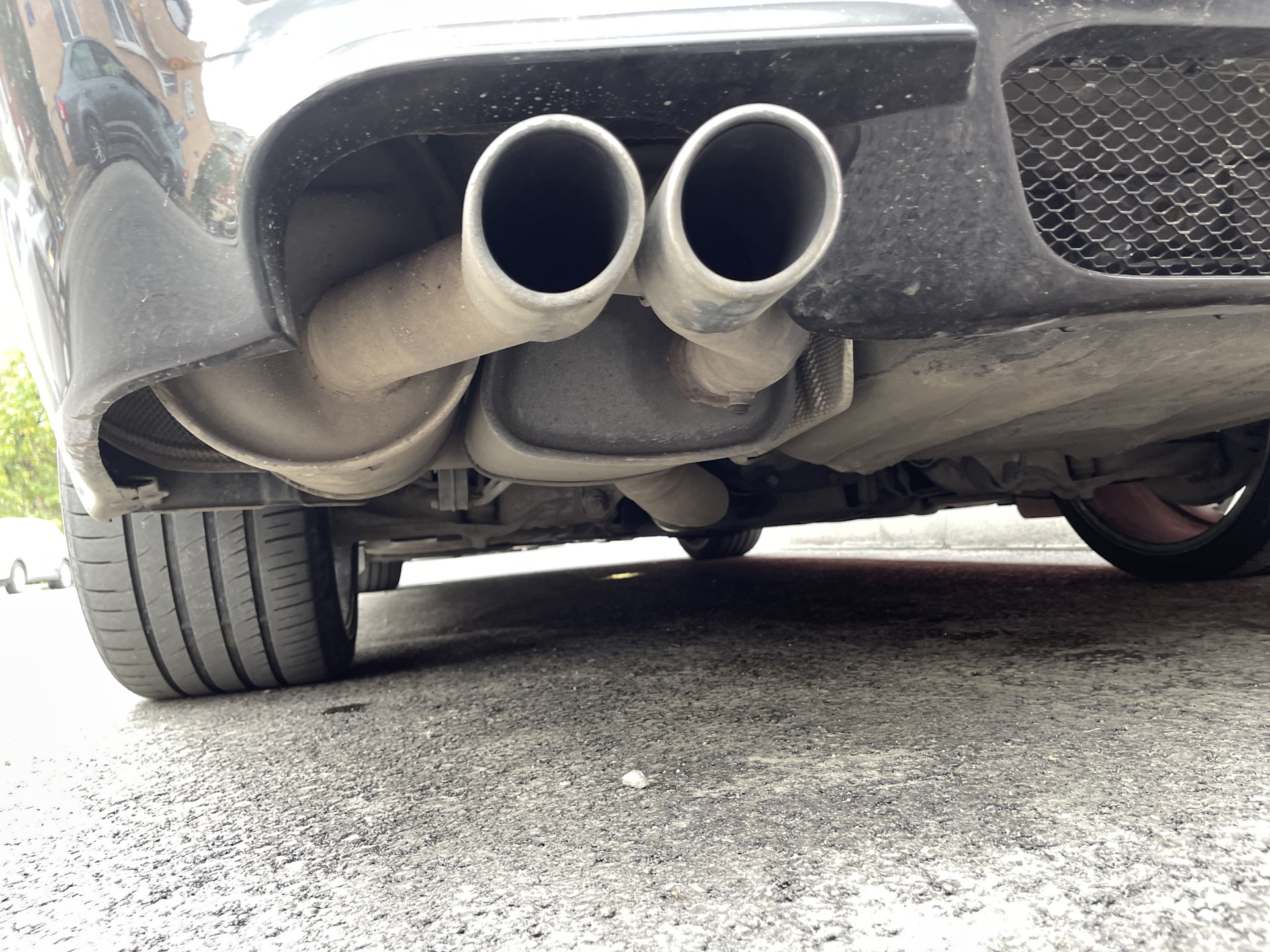 Оригинальный обвес м5 е60 правильная установка! — BMW 5 series (E60), 3 ...