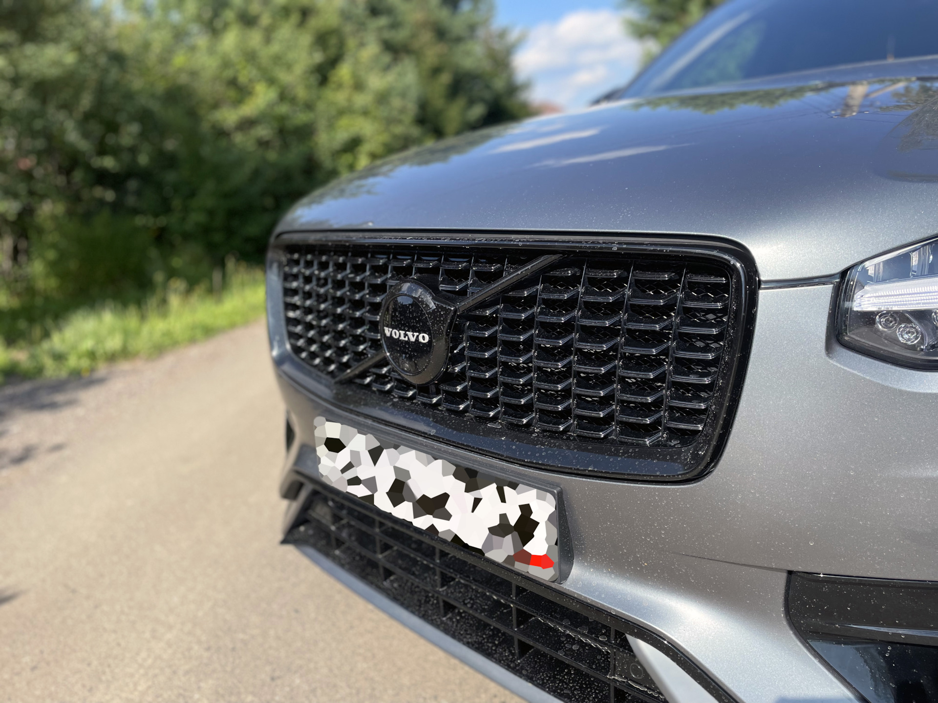 Paint it black — Volvo XC90 (2G), 2 л, 2020 года | стайлинг | DRIVE2