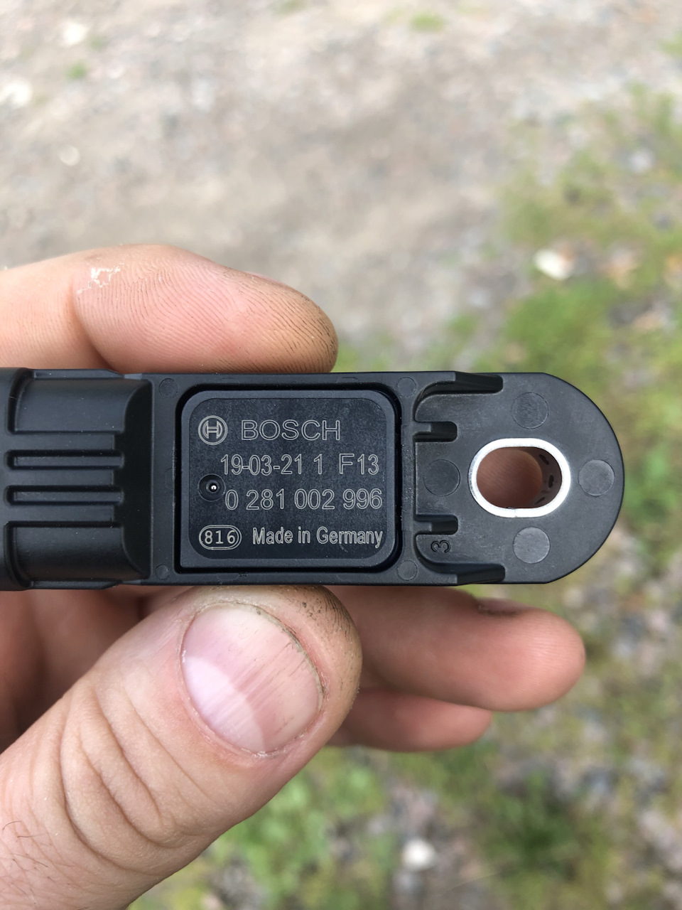 0281002996 Датчик давления наддува BOSCH | Запчасти на DRIVE2